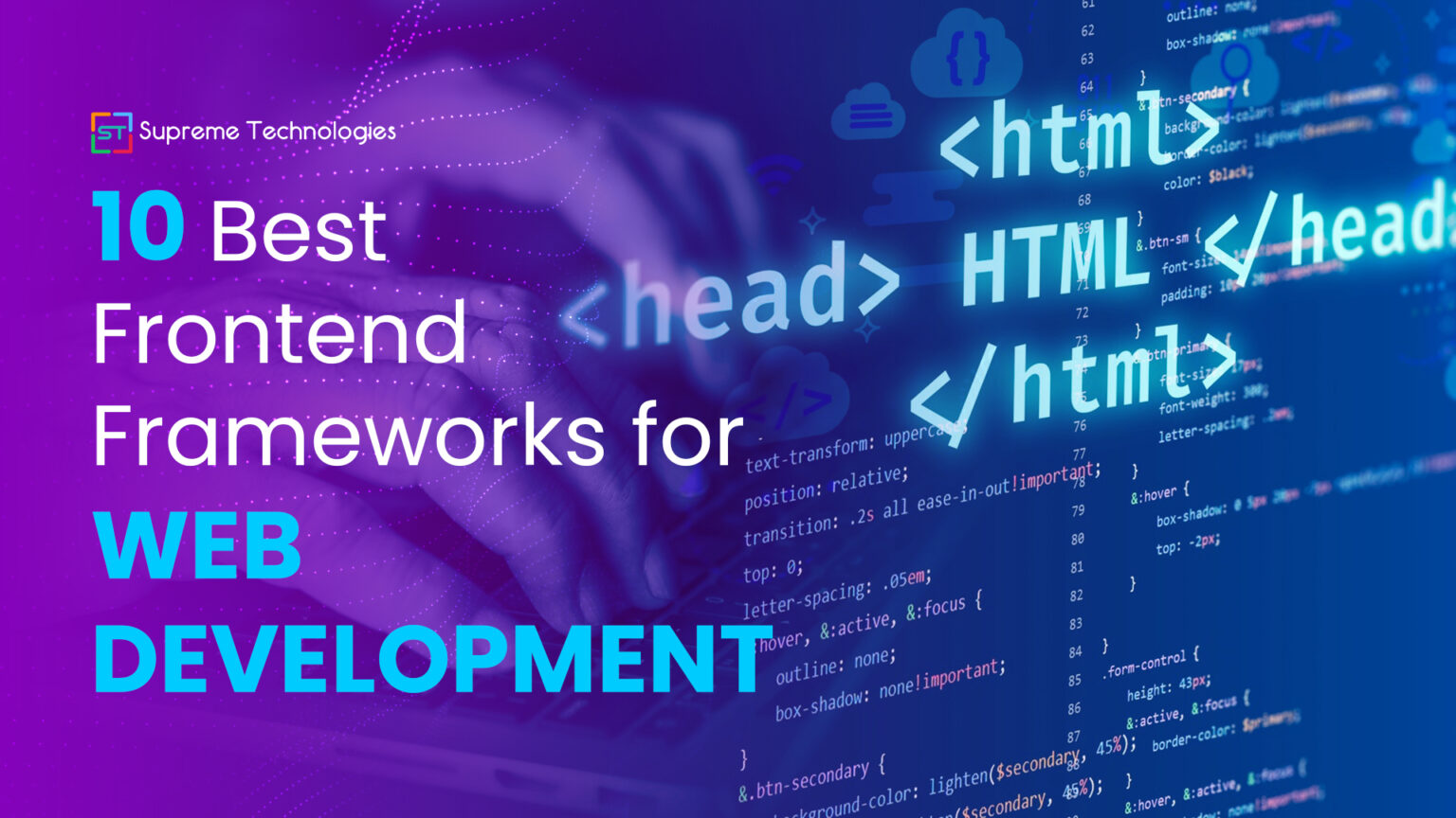 Top front end Frameworks for Amazing User Experiences - Supreme ...