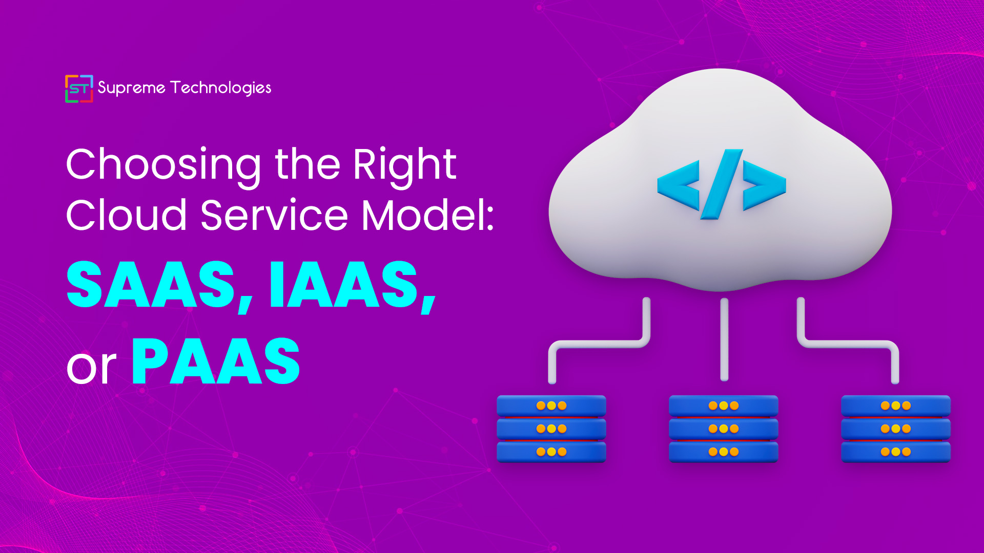 Cloud Computing Service Model - SaaS, IaaS, PaaS